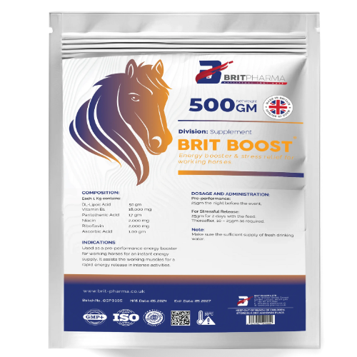 BRIT BOOST energy booster for working camels - Vetcart 2026